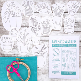 Iron-On Embroidery Patterns - Easy to use transfers from hand ...