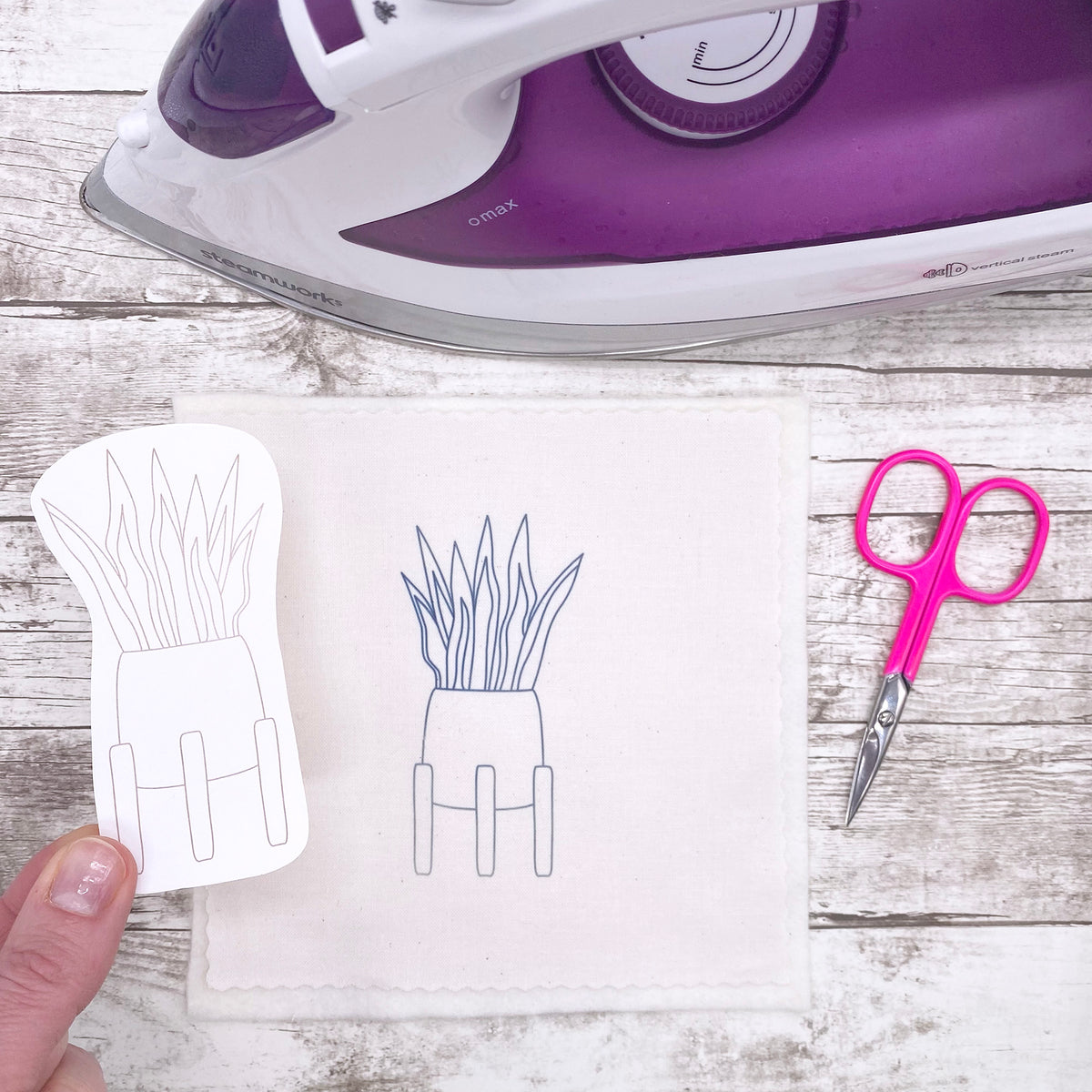 Iron-On Embroidery Patterns - Easy to use transfers from hand ...